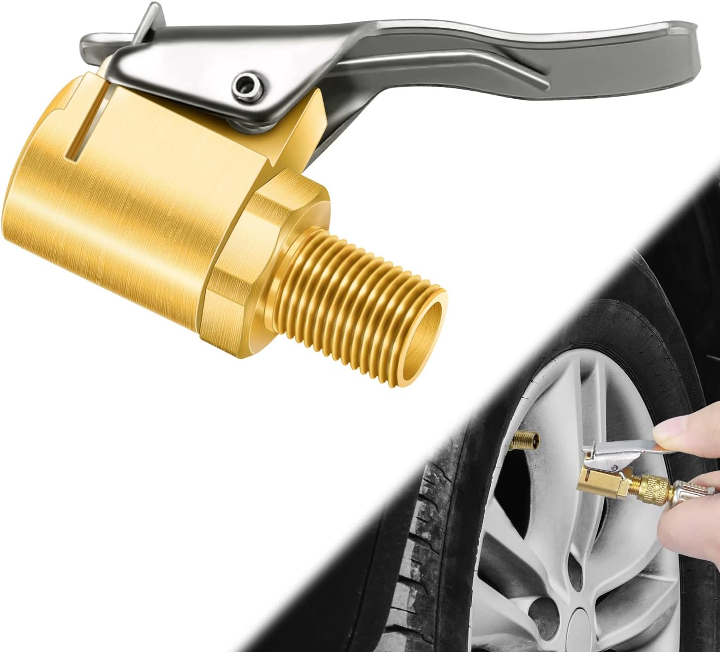 Tire Inflator Nozzle Adapter at Lynn Morgan blog