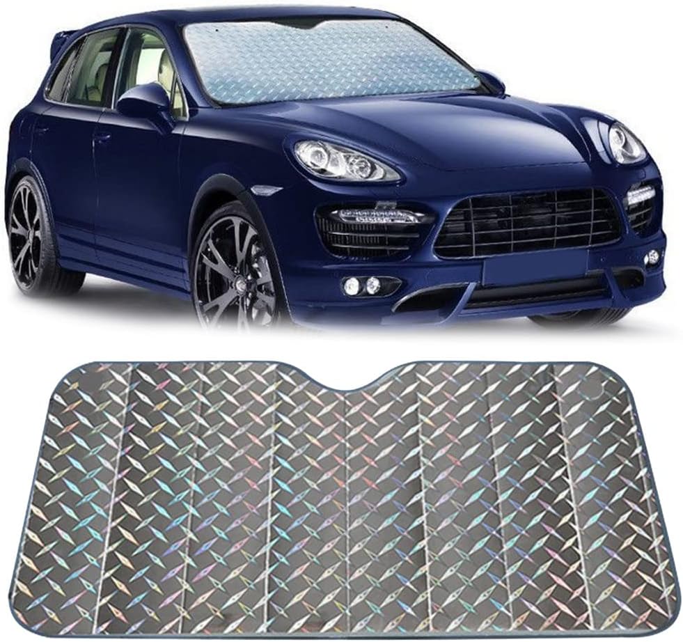 Goodyear Universal Windscreen Folding Foil Sun Shade Car Van Windshield ...