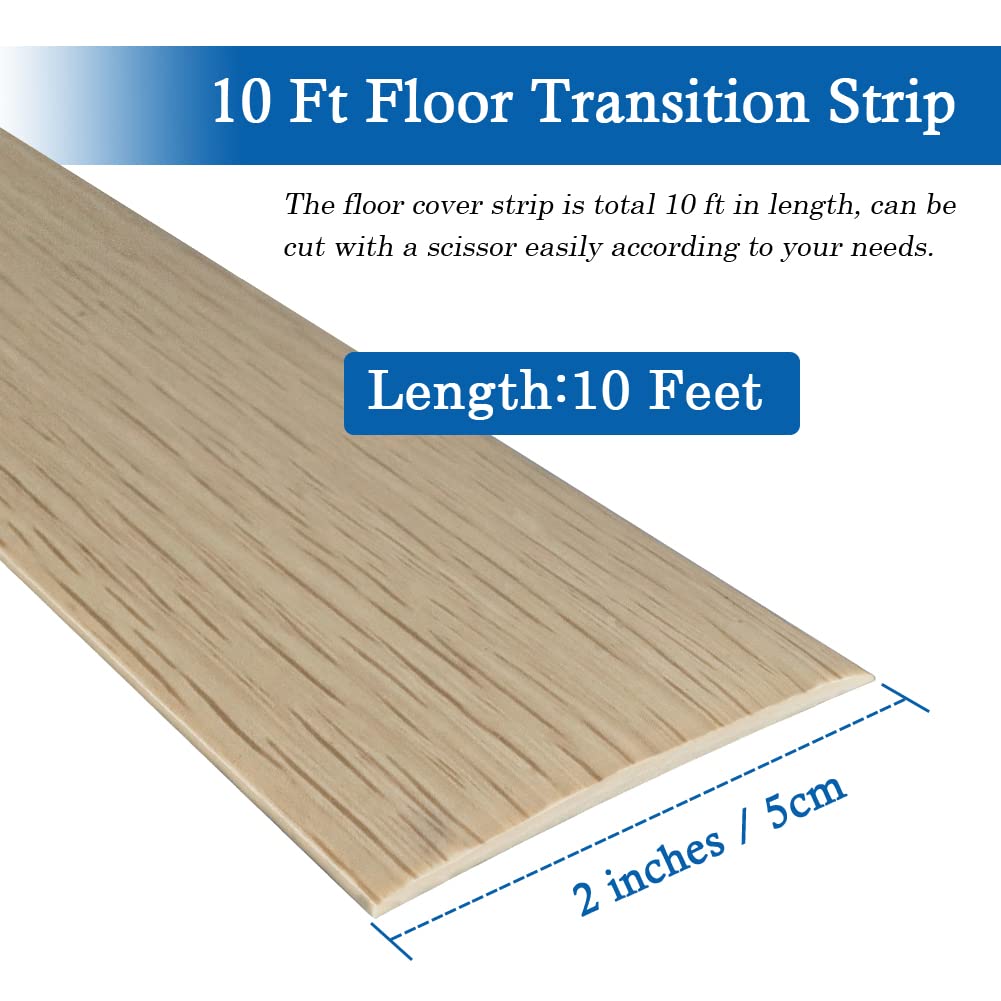 Snapklik.com : Floor Transition Strip Floor Cover Strips Self Adhesive ...