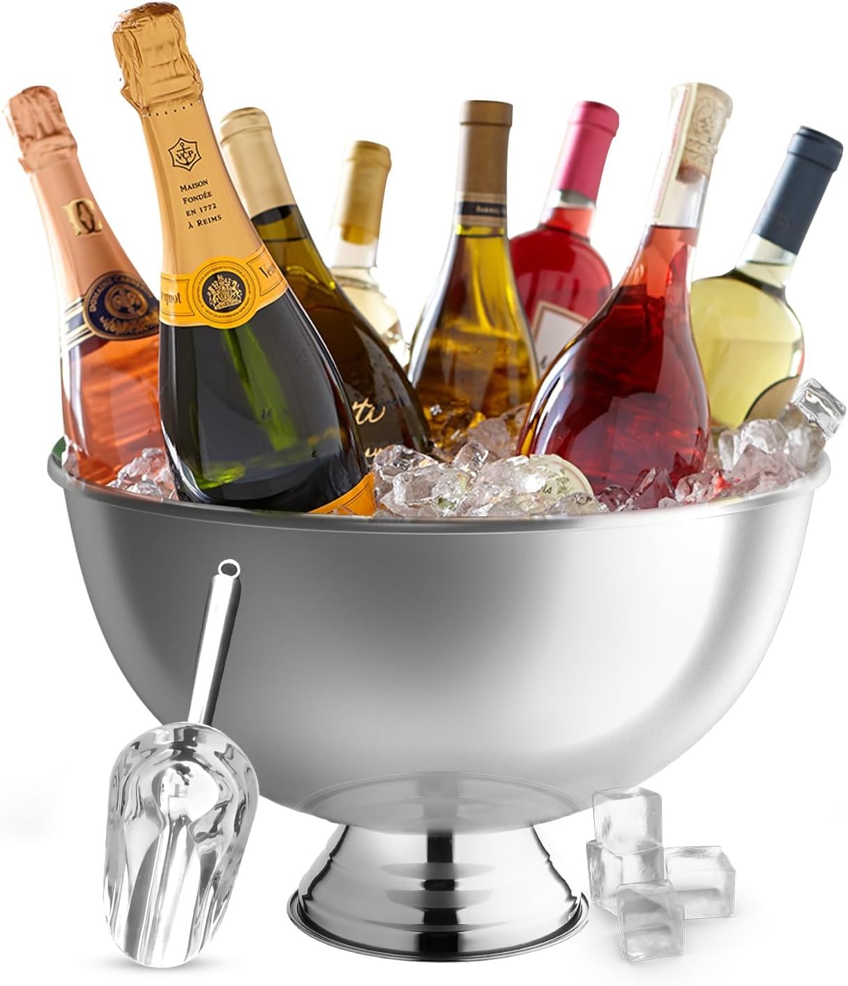 Amazon.com: Glotime Premium Ice Bucket For Parties - Party Sized 12L ...