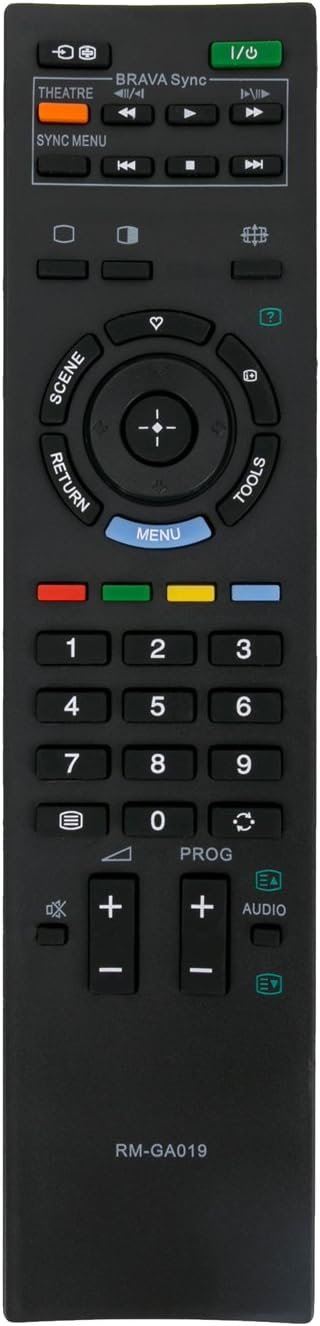 Amazon.com: RM-GA019 Replace Remote Control fit for Sony Bravia TV KLV ...