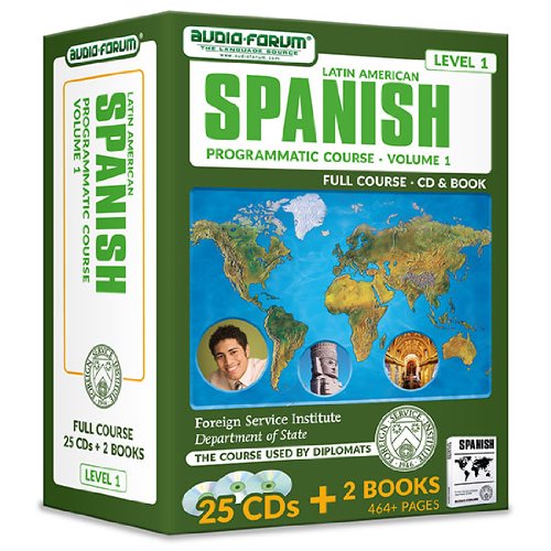 Amazon.com: FSI: Programmatic Spanish 1 (25 CDs/Books): 9781623920005 ...