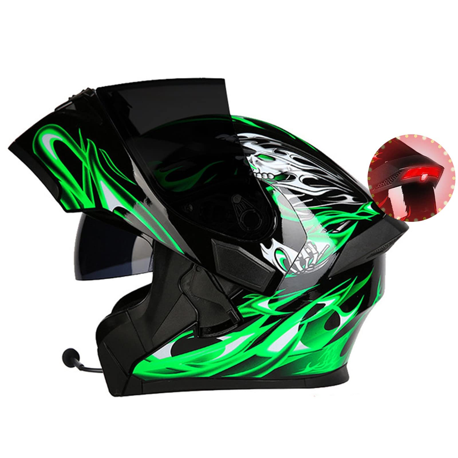 Full Face Motorcycle Helmet With Light Review: Five Lightweight Full