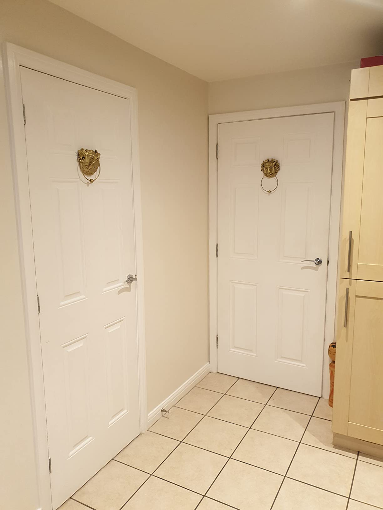 Labyrinth Door Knockers - 3D Printed Talking Door Knocker, The Two Door ...