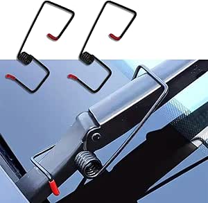 Amazon.com: QBOONPT 2PCS Windshield Wiper Arm Pressure Spring Booster ...
