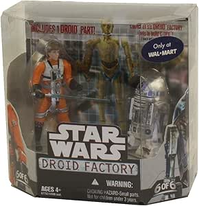 Hasbro Star Wars Saga 2008 Build-A-Droid Factory Action Figure 2-Pack ...