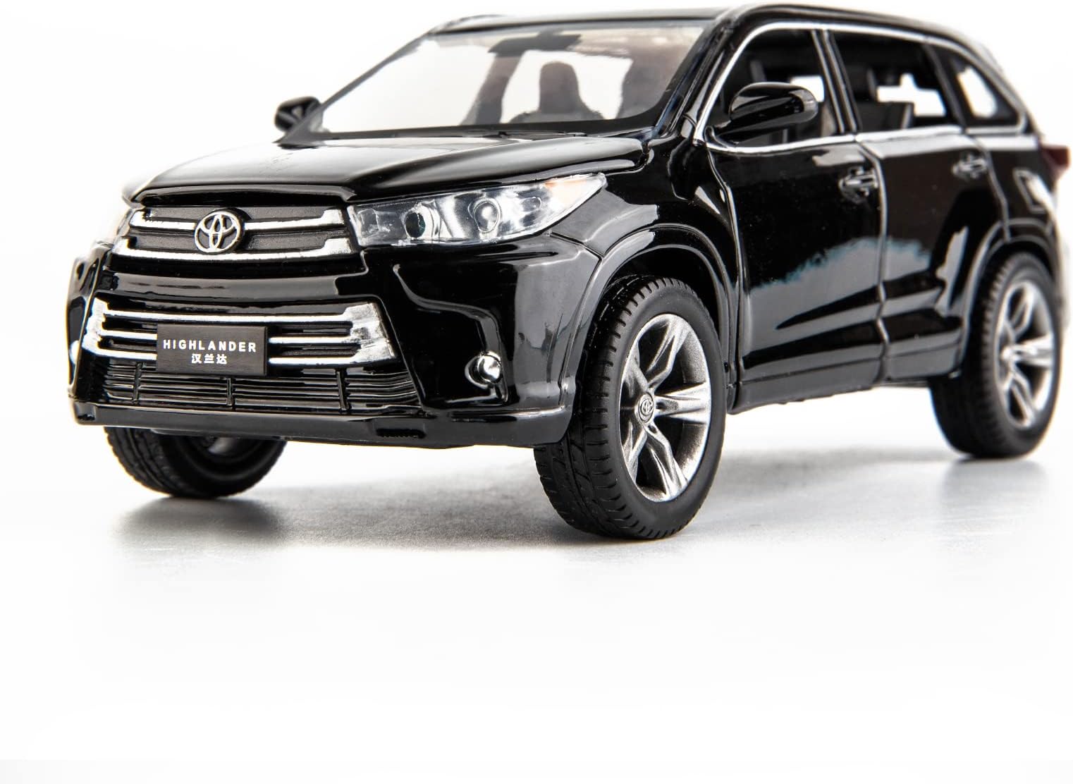 Amazon.com: 1:32 for Toyota Highlander SUV Alloy Car Model Diecasts ...