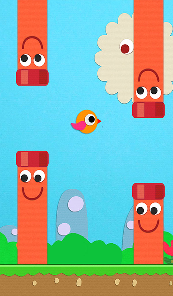 Paper Bird - a tiny flappy game with endless flying fun - App on Amazon ...