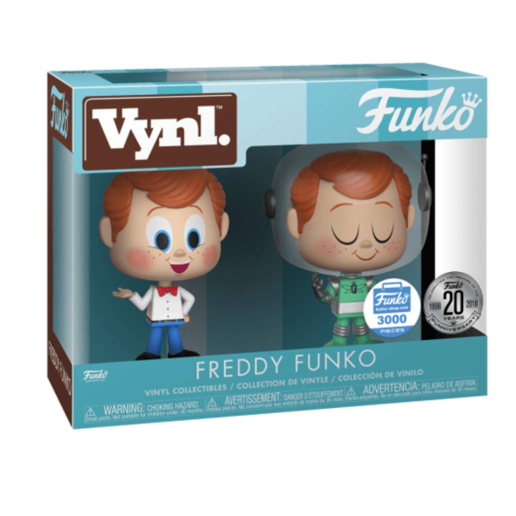 Amazon.com: Funko VYNL.Freddy 2 Pack Vinyl Collectible 20 Year ...