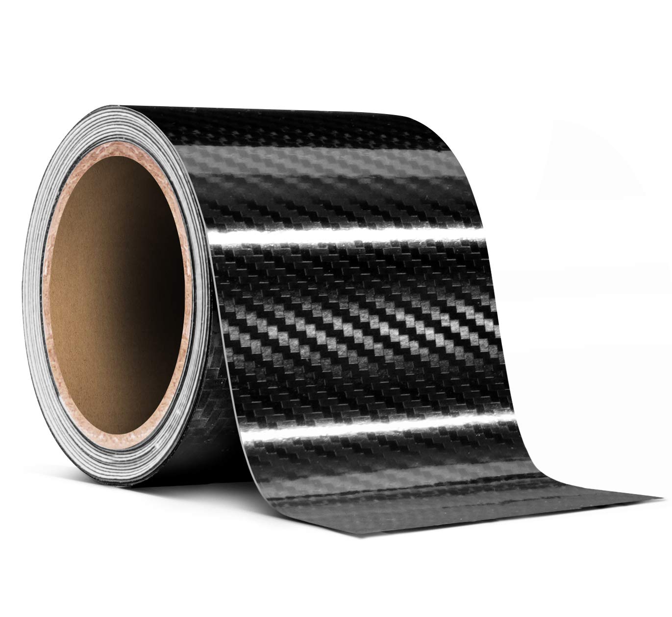 VViViD High Gloss Epoxy Black Carbon Fiber Vinyl Detailing Wrap Tape ...