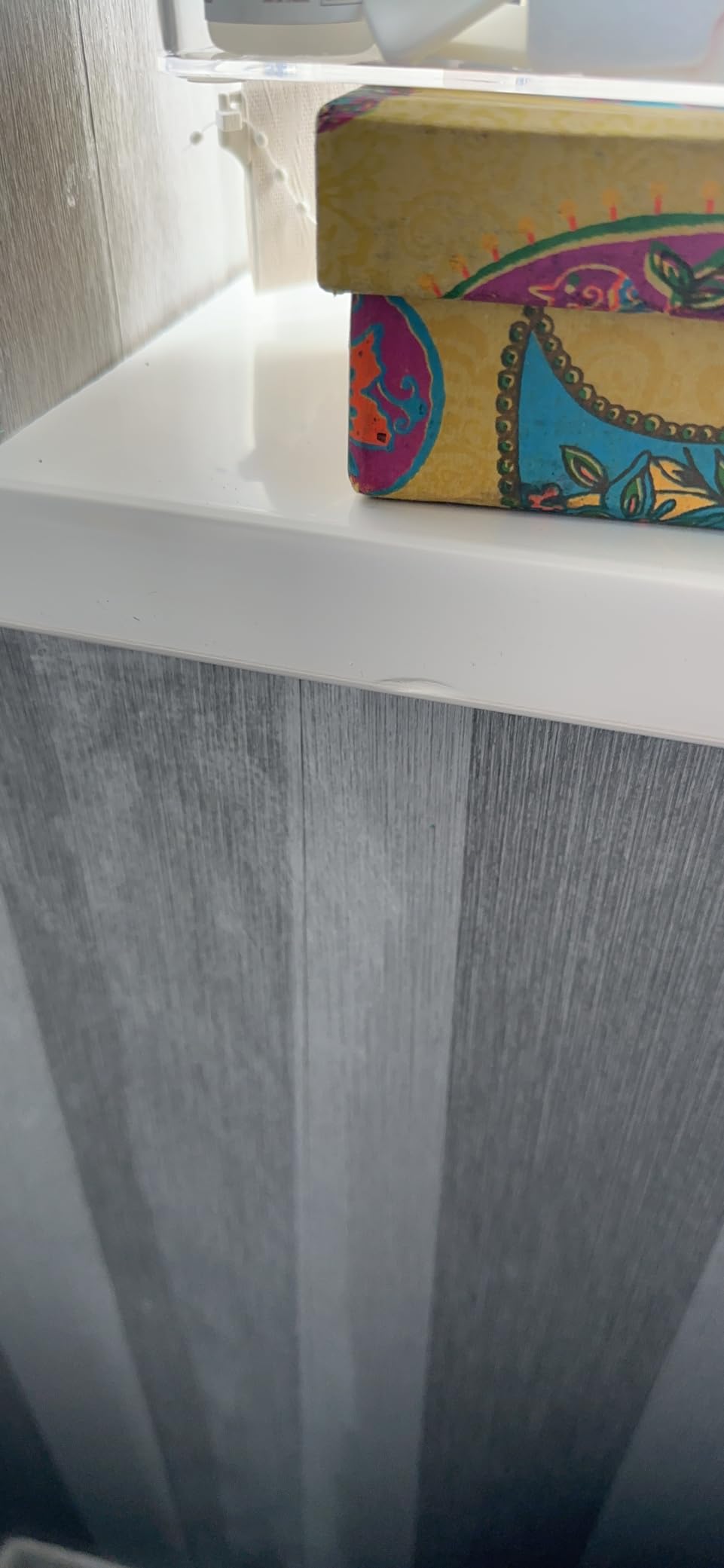 225mm White UPVC Window Board/Cill Cover 1.25m Long 9mm Thick Plastic ...