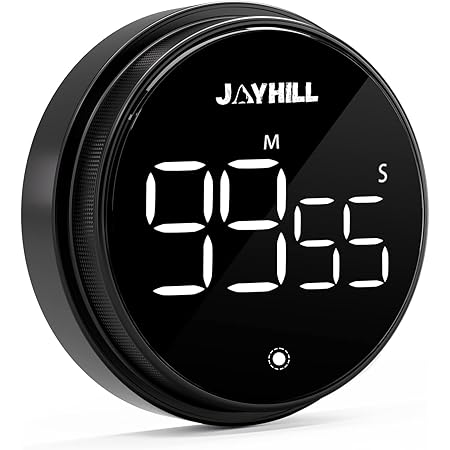 Amazon.com: VOCOO Digital Kitchen Timer - Magnetic Countdown Countup ...