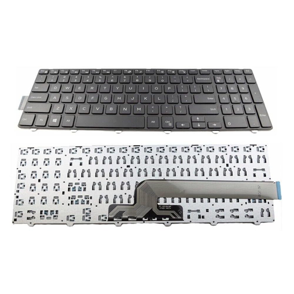 Laptop Keyboard for US Keyboard No Backlight Dell Inspiron 15 3541 3542 ...