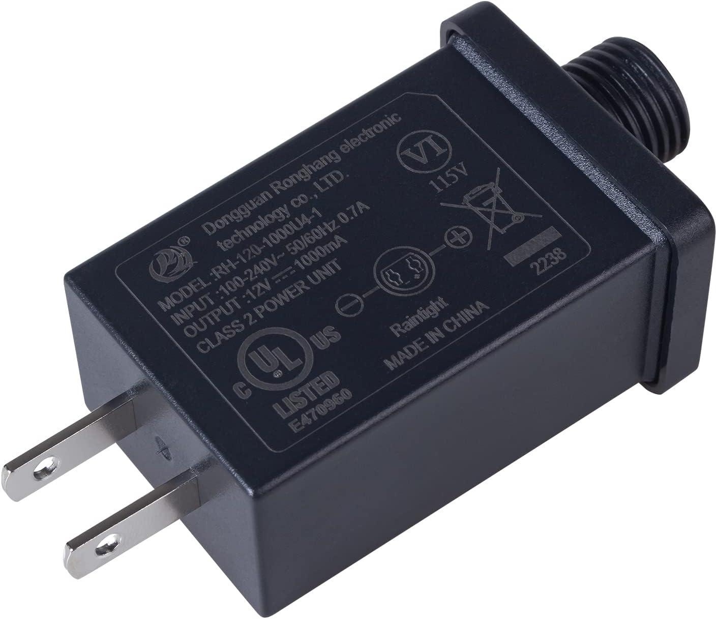 Amazon.com: Replacement Inflatable Adapter - 12V1.0A Transformer Plug ...