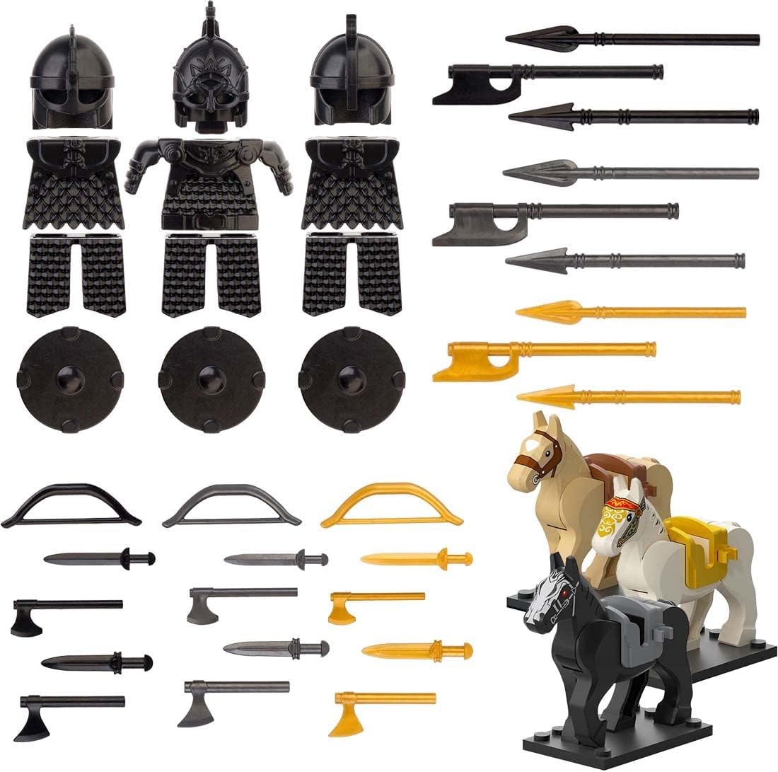 Amazon.com: ALiquid Custom Minifigures Weapon Set, Custom Weapon Set ...