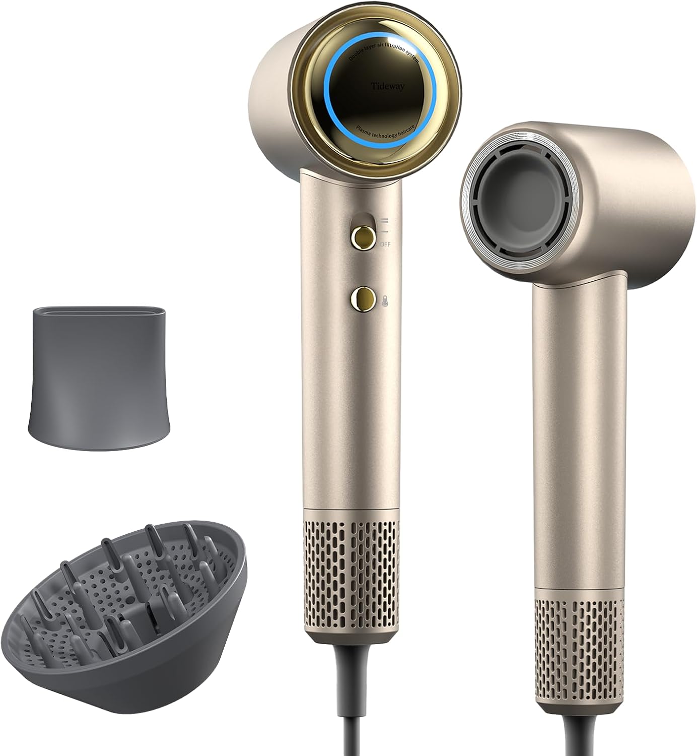 Amazon.com : Tideway Hair Dryer, Blow Dryer with Diffuser High-Speed ...