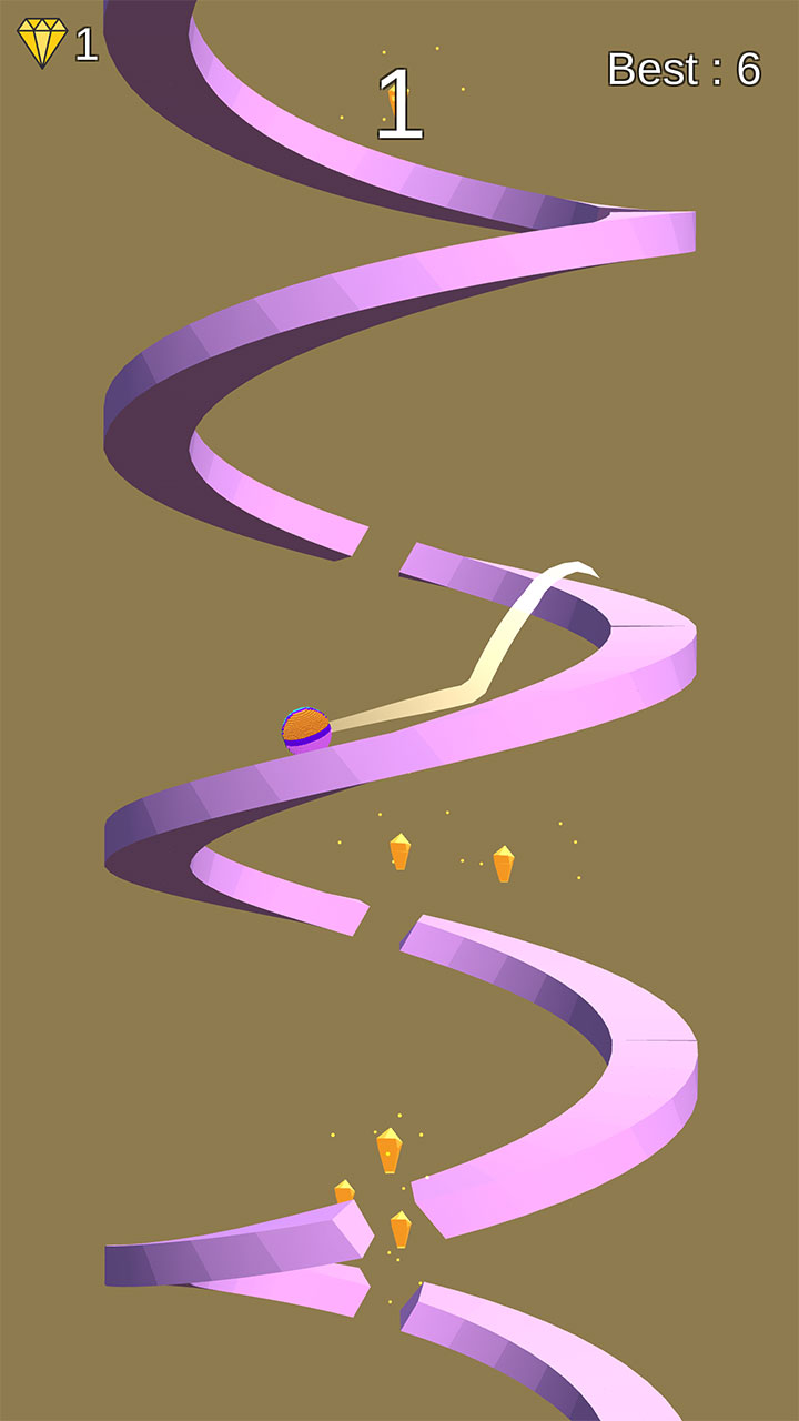 Helix Spiral Jump Game Pro: An Addicting and Colorful Journey down through the Spiral Tower ...