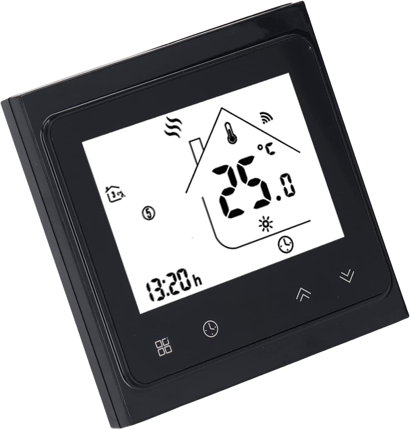 Digital Temperature Controller, Programmable 95?240V Black Water ...
