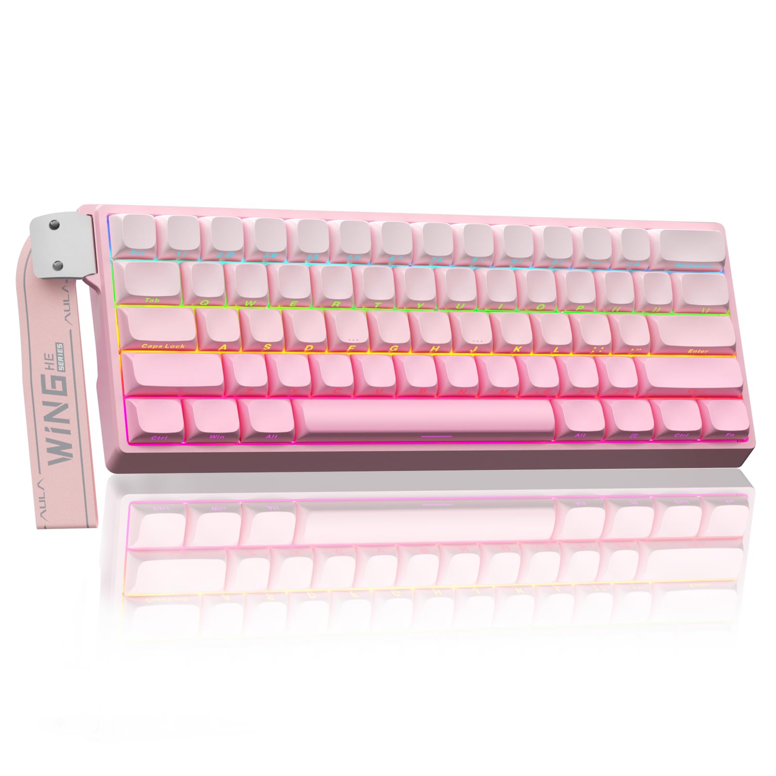 7 Best Pink Gaming Keyboard | 75% Layout Wireless Creamy Sound