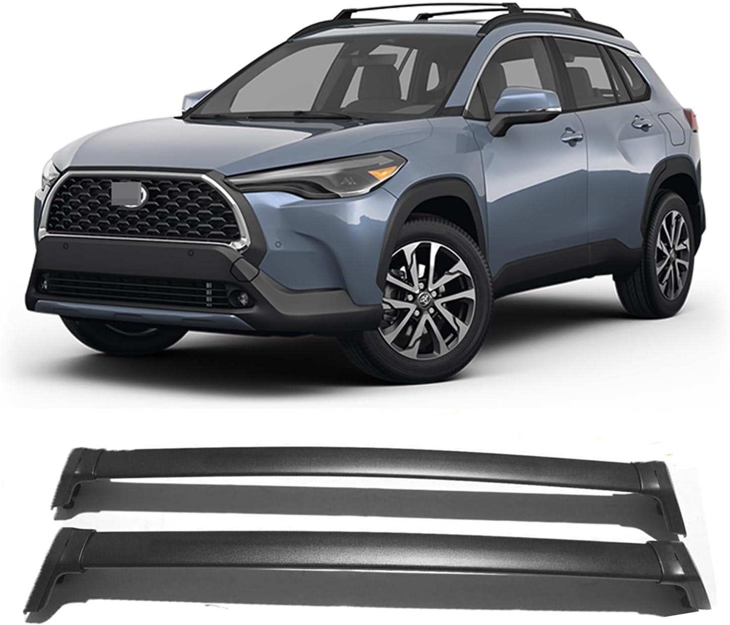 Amazon.com: Cross Bars Roof Racks Compatible with Toyota Corolla Cross ...