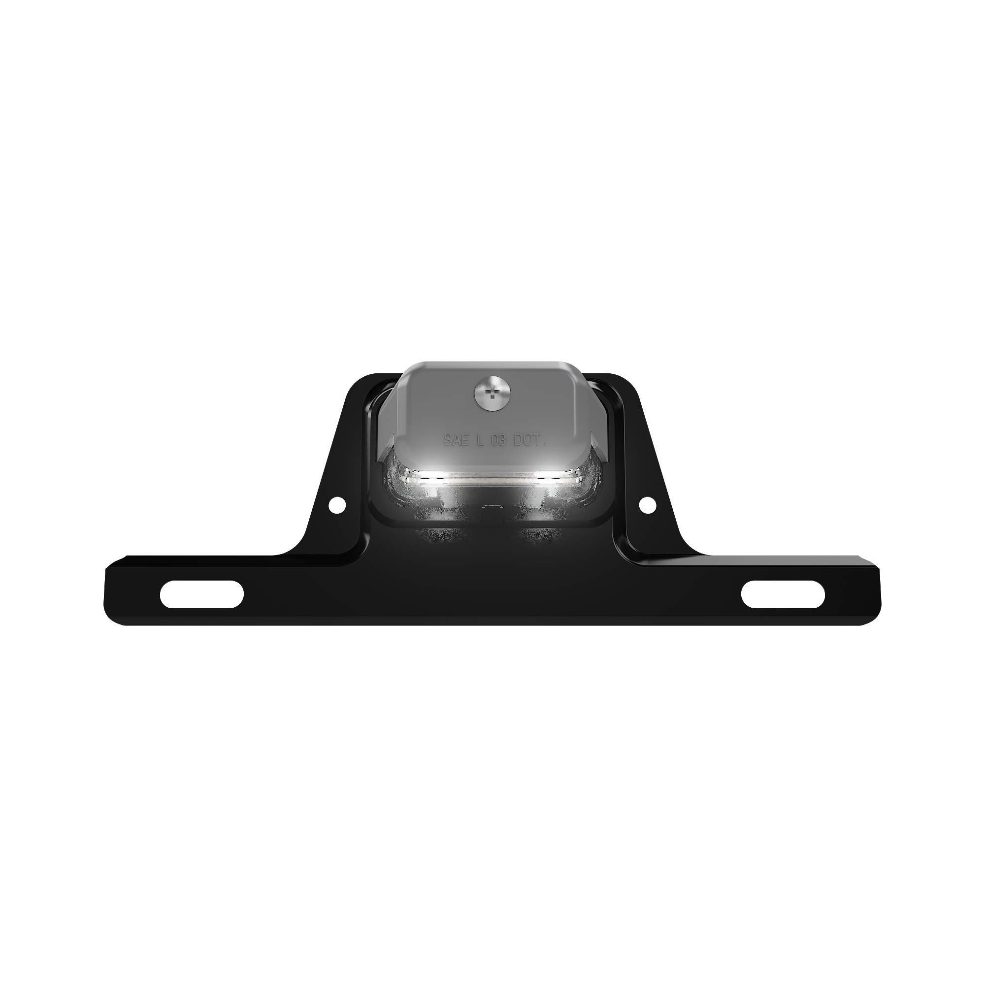 Snapklik.com : LED Trailer License Plate Lights w/Bracket SAE/DOT ...
