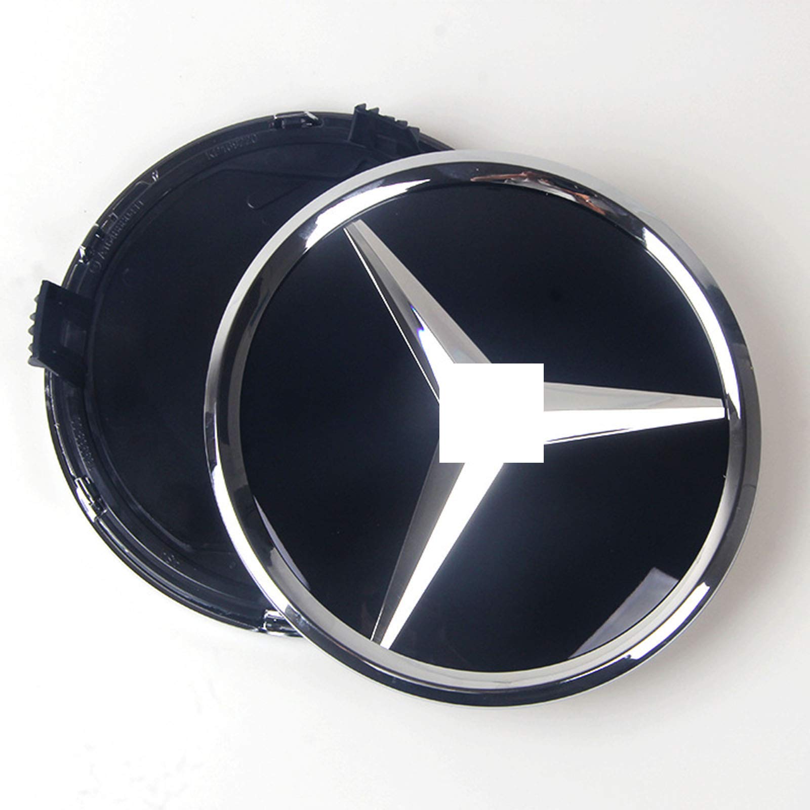 Buy QQJK with Mercedes Benz Logo, with Mercedes Emblem Radiator Grille ...