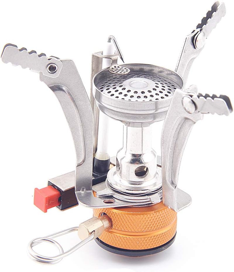 Amazon.com: Ultralight Backpacking Stove Portable Camping Stove with ...
