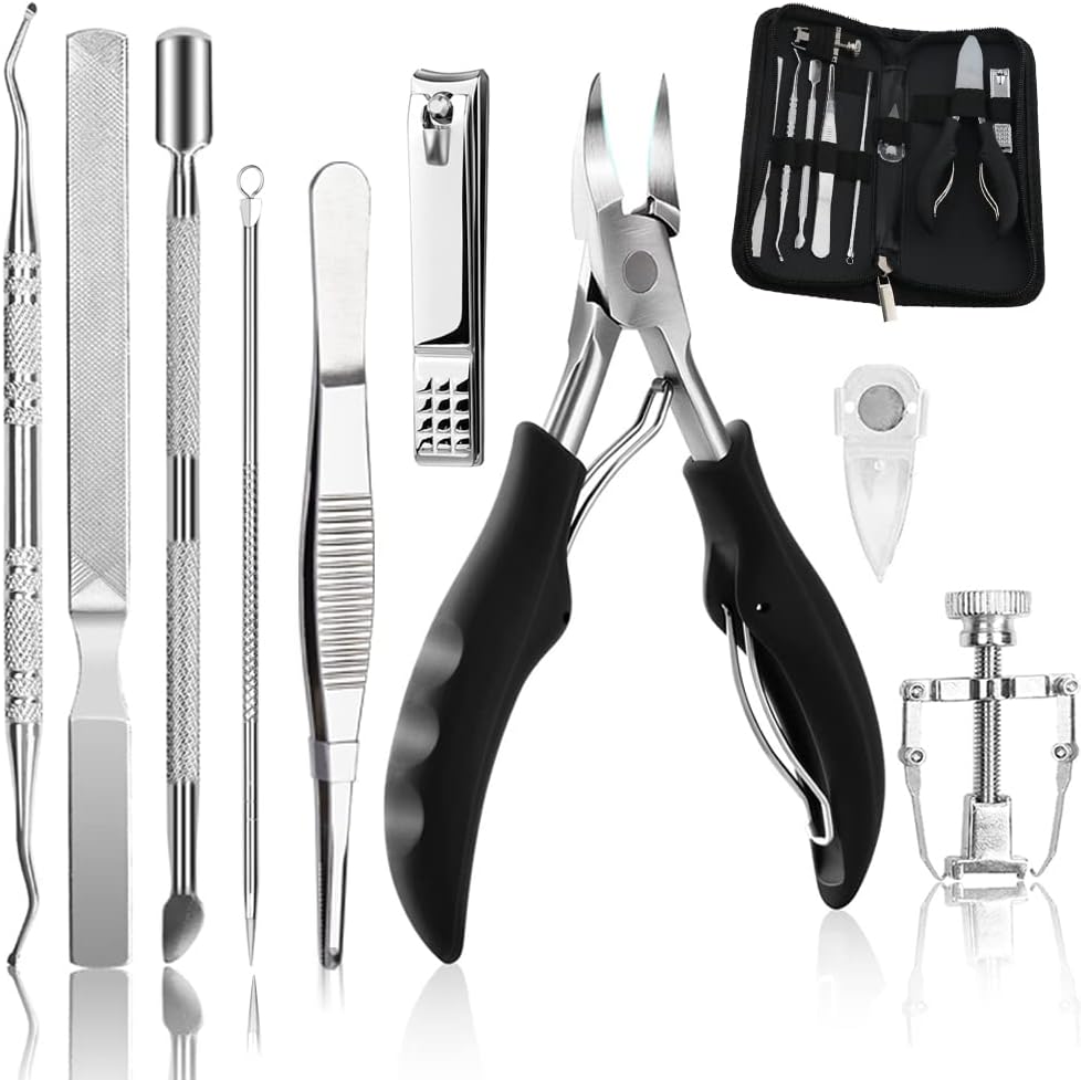 Amazon.com: Bcabo 10Pcs/set Ingrown Toenail Tools Kit, Nail Treatment ...