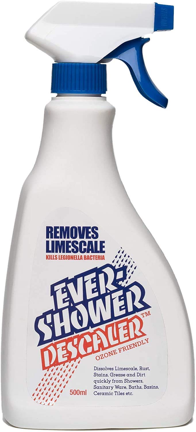 Evershower - 500ml Spray Extra Strong Cleaner, Removes Limescale, Rust ...