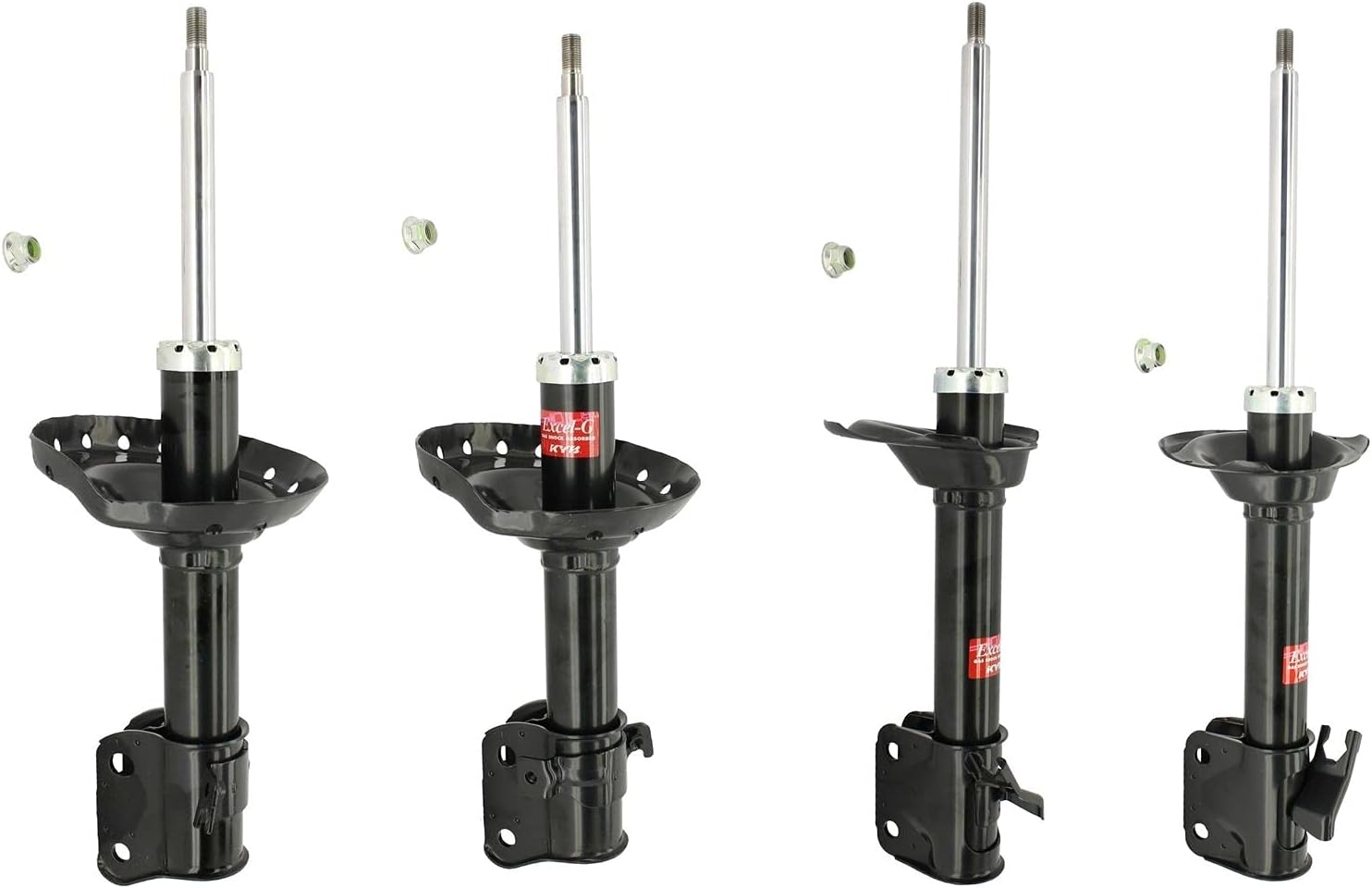 Amazon.com: Replacement Front Rear Suspension Struts Kit Mechanics ...