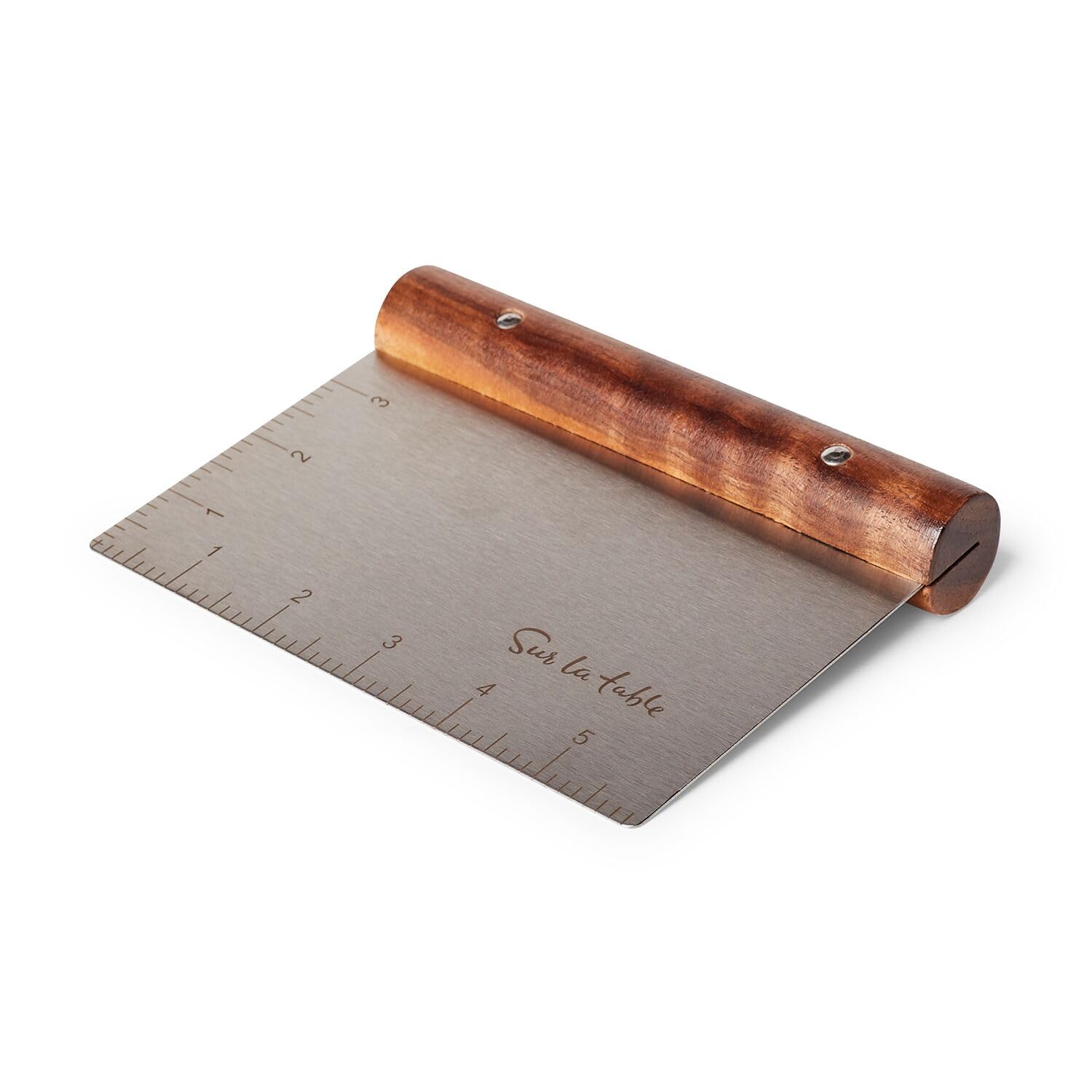 Amazon.com: Sur La Table Walnut Bench Scraper, Stainless Steel: Home ...
