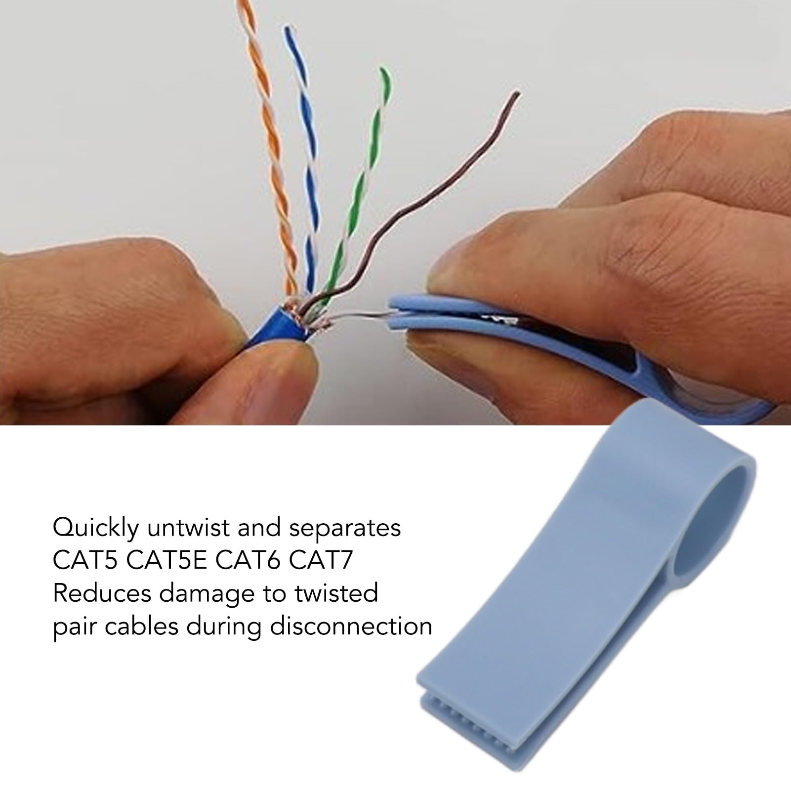 Cat5 Cat6 Wire Separator Network Cable Untwisting Tool - 1.3mm Wire ...