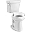 KOHLER K-3551-0 Archer Comfort Height Two-Piece Elongated 1.28 GPF ...
