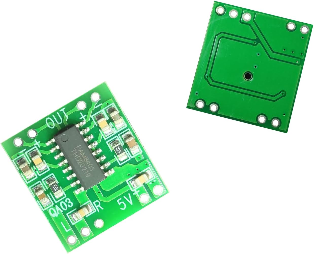 UNIVERSAL HUB Pam8403 5V Dc Mini Amplifier Board Class D USB Power ...