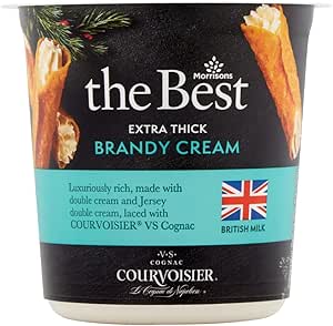 Morrisons The Best Extra Thick Brandy Cream, 250 ml : Amazon.co.uk: Grocery