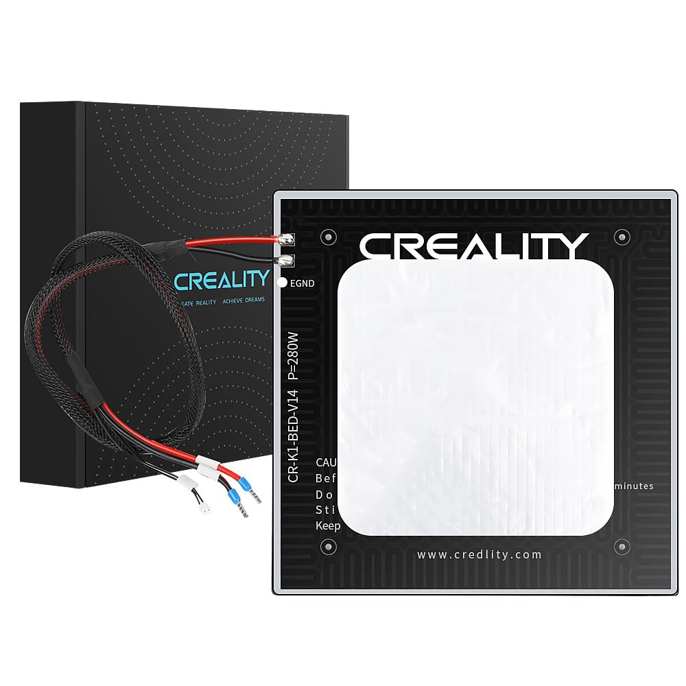Snapklik.com : Creality 3D K1 Heated Bed Kit 24V 280W, Original Hotbed