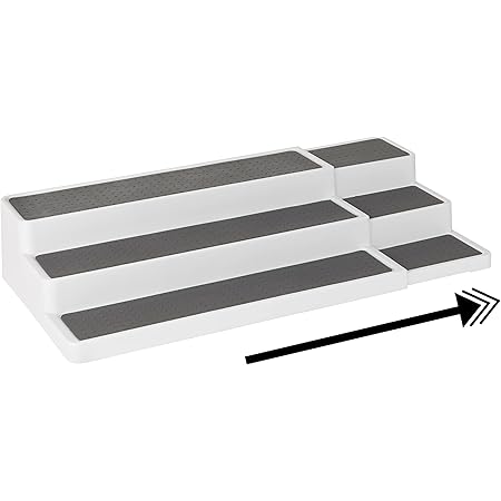 Amazon.com: Copco Basics 3-Tier Spice Pantry Kitchen Cabinet Organizer ...