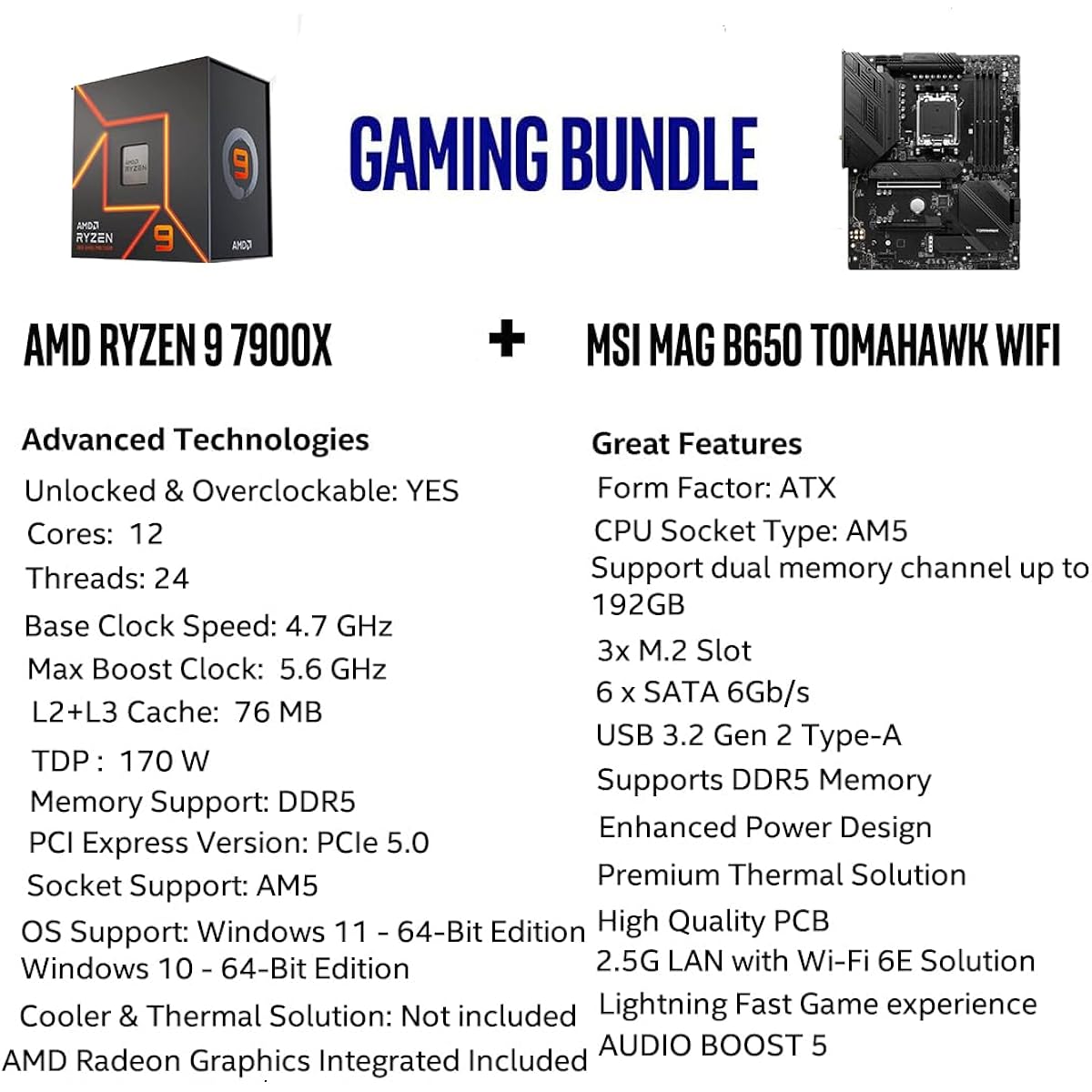 $16/mo - Finance INLAND Micro Center AMD Ryzen 9 7900X 12-Core 24 ...