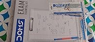 DOMS EXAM Essential KIT, Writing pad, Geometry Box, Pen, Pencil ...