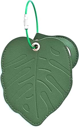 Amazon.com: CATCH ON Cute Luggage Tags for Travel Bag/Suitcase/Backpack, Faux Leather Suitcases ...