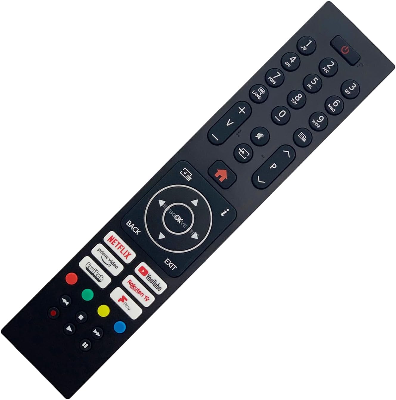 Original RC45137P TV Remote Control Compatible with Logik/Nordmende ...