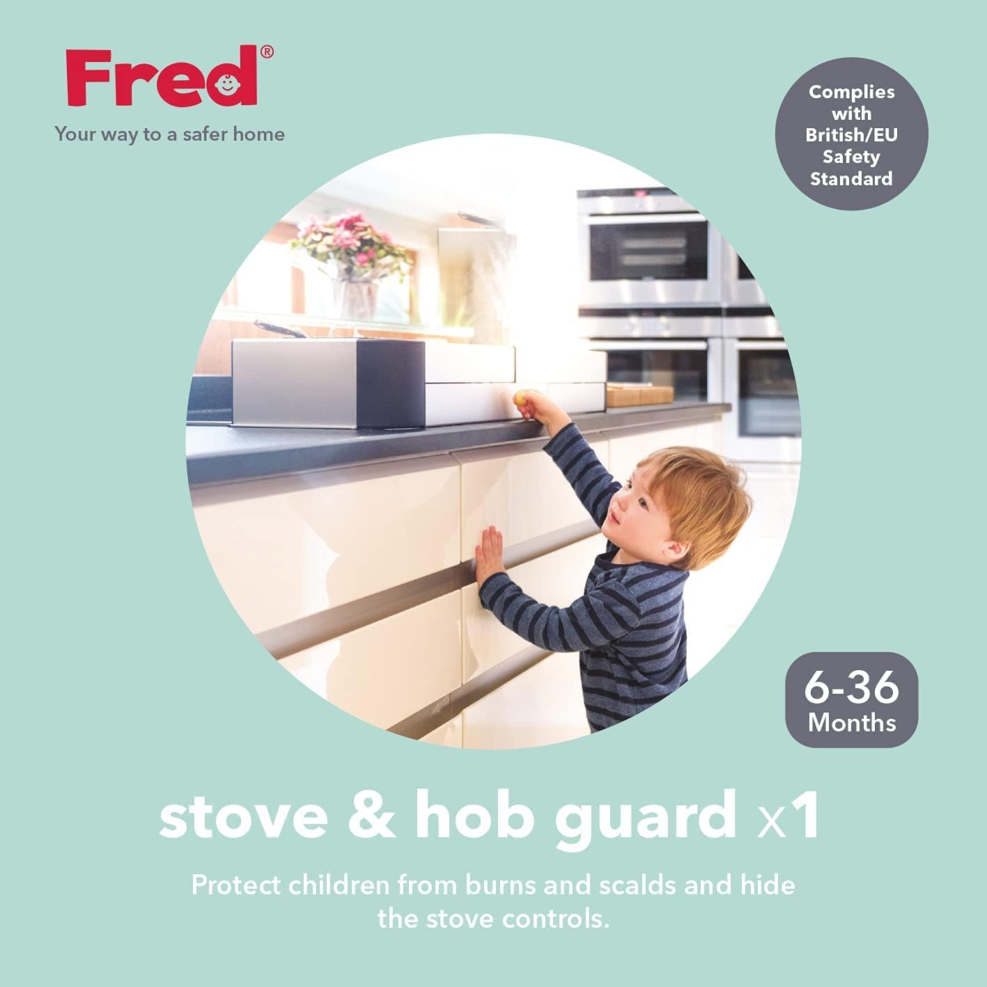 Fred Safety Stove & Hob Guard | Childproof Cookers, Gas & Induction ...