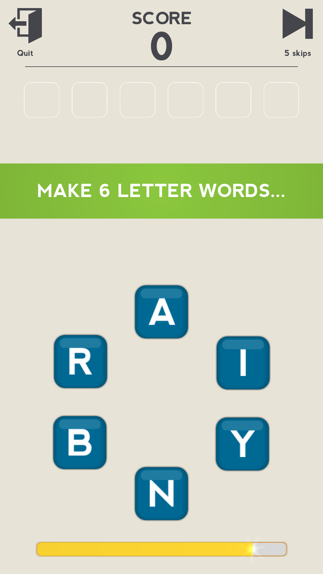 6 Little Letters - Unscramble Words - App on the Amazon Appstore