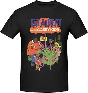 Amazon.com: Fat Movie Albert Shirt Men's Crew Neck Short Sleeve T Shirt ...