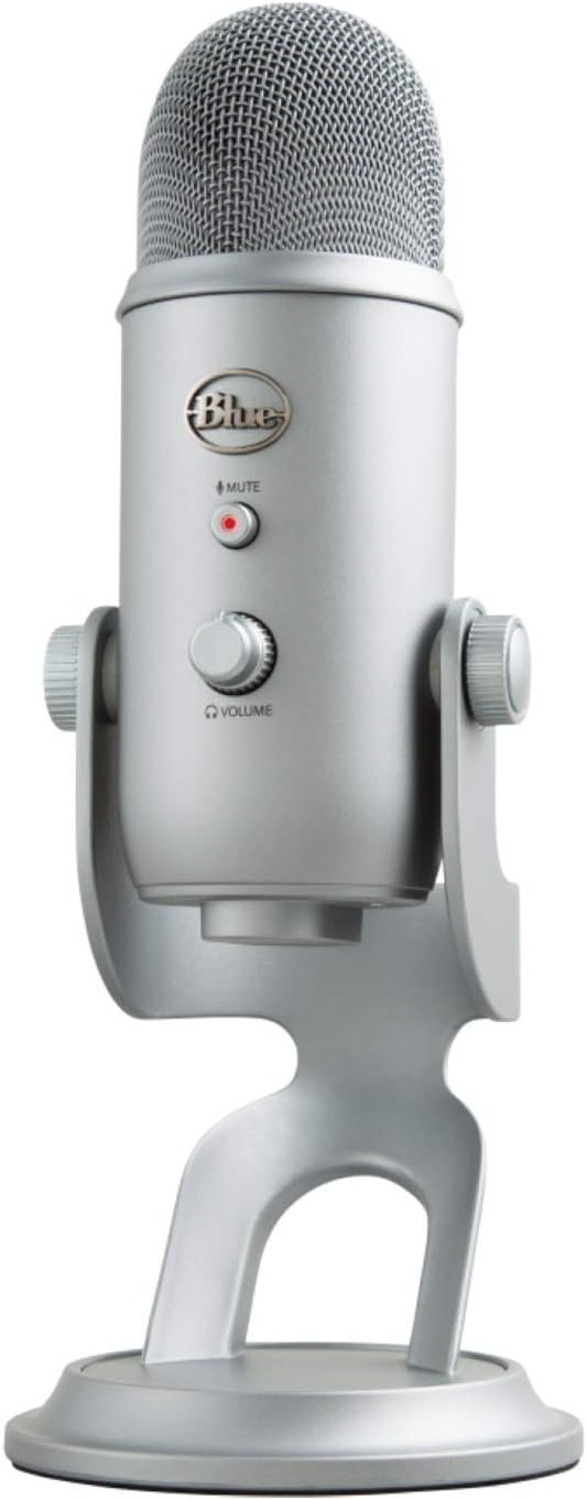 Blue Microphones Yeti USB Microphone - Space Gray (988-000094) : Amazon ...