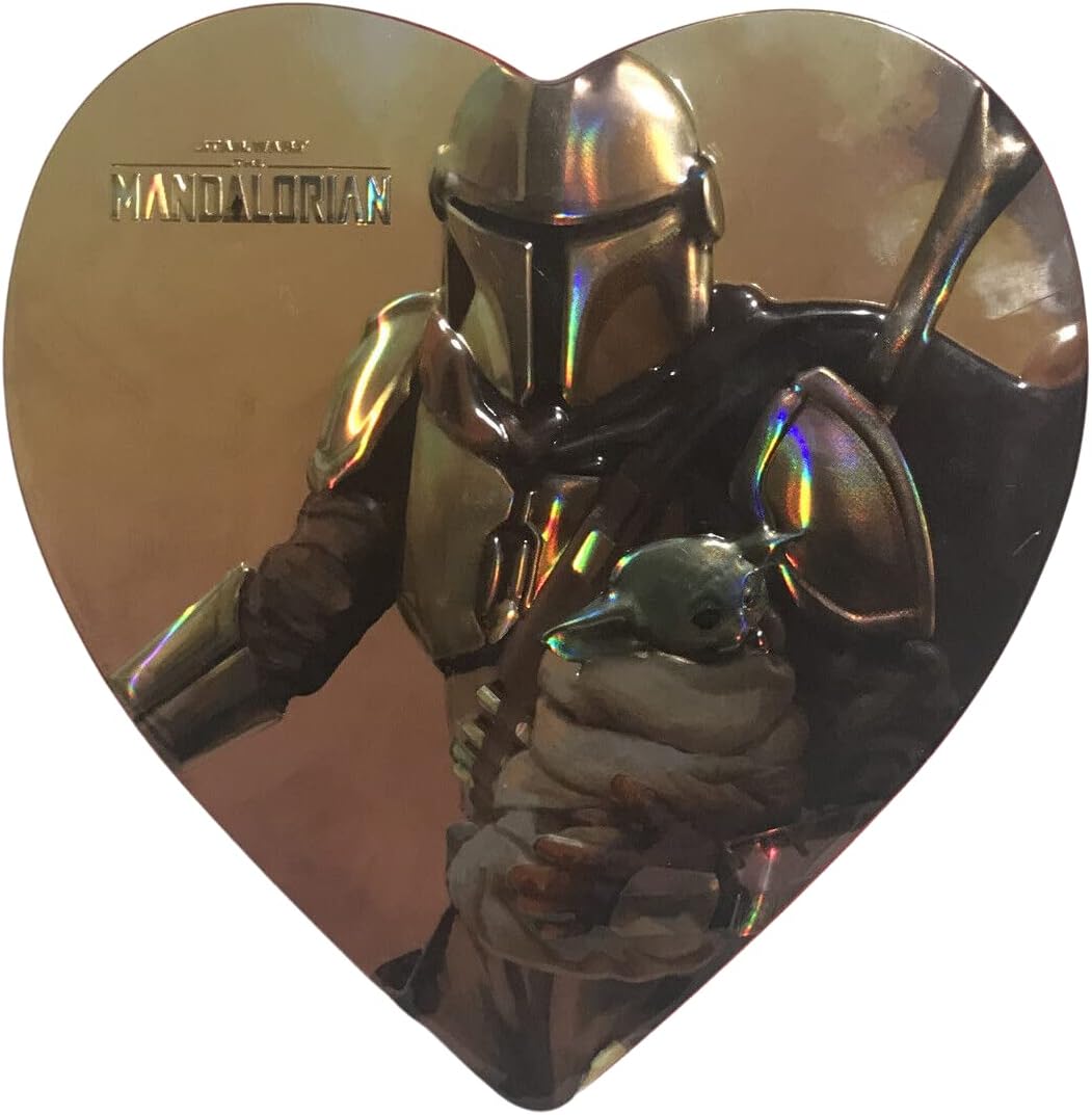 Amazon.com: Galerie Milk Chocolate Caramel Filled Hearts Star Wars The ...