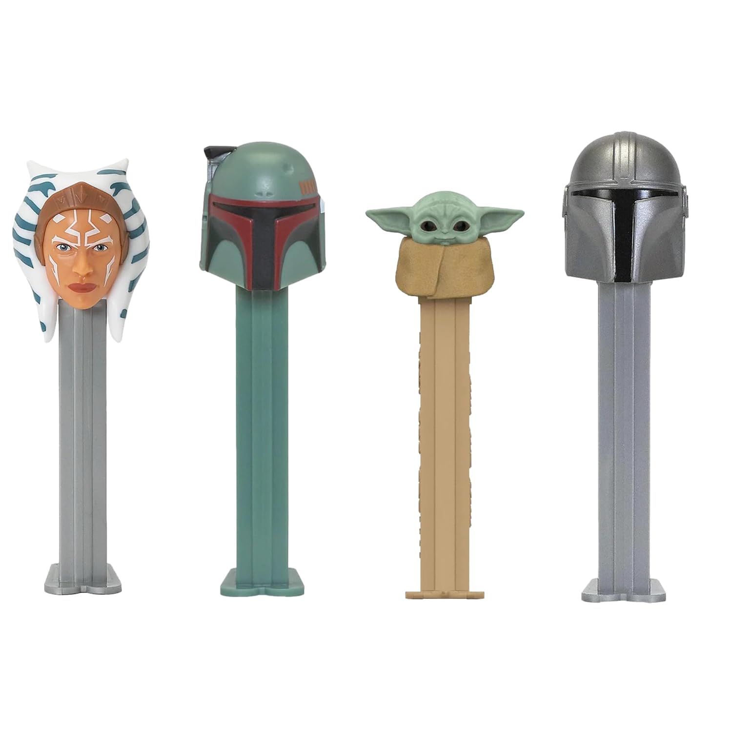 Amazon.com : PEZ Mandalorian Candy Dispenser Gift Set | Baby Yoda, Boba ...