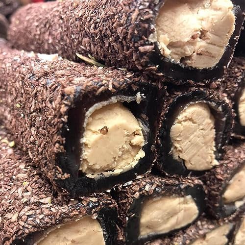 Amazon.com : Chocolate Wrap Turkish Delight with Hazelnut Cream 1 lb ...