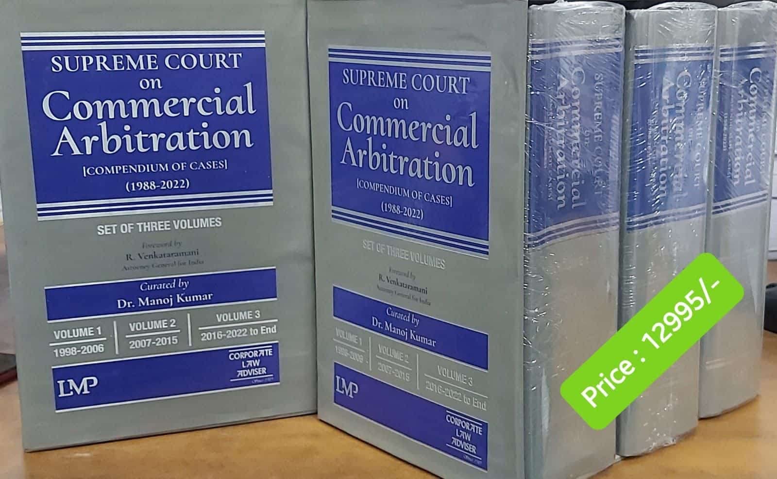 Buy Supreme Court on Commercial Arbitration (Compendium of Cases 1988 ...