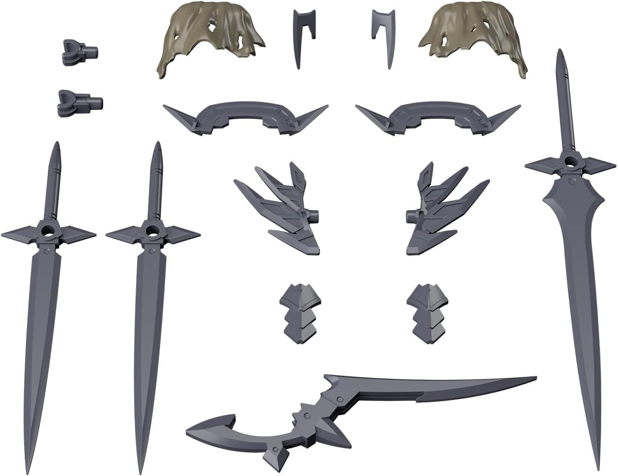 Amazon.com: Bandai Spirits 30MF Class-Up Armor (Lauan Assassin Slash ...